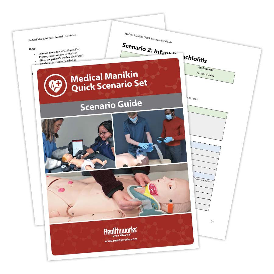 Medical Manikin Quick Scenario Set 35022110 | RealityWorks – AnatomyStuff