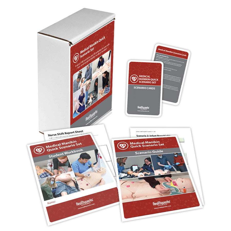 Medical Manikin Quick Scenario Set 35022110 | RealityWorks – AnatomyStuff